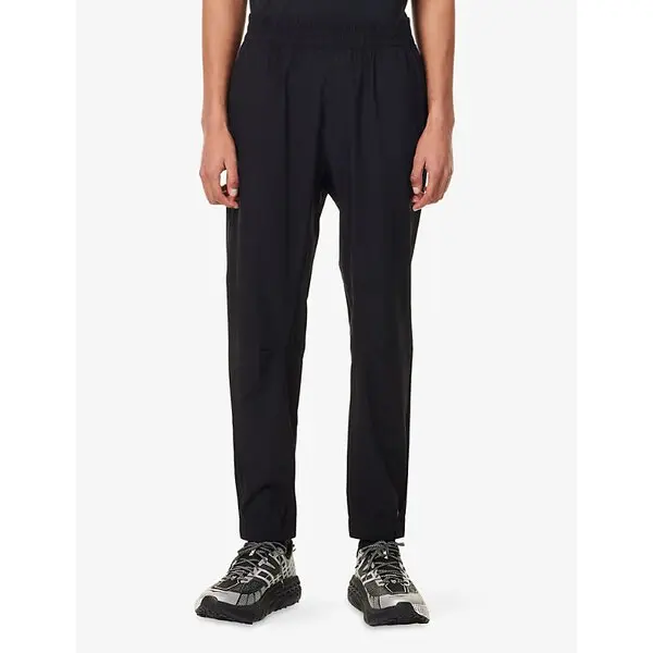 NOW YOU LIVE Saxby Slim Tapered-leg Shell Trousers