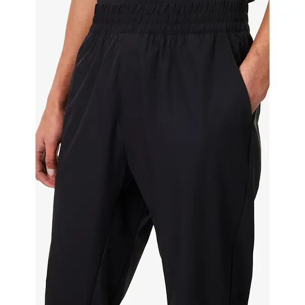 NOW YOU LIVE Saxby Slim Tapered-leg Shell Trousers