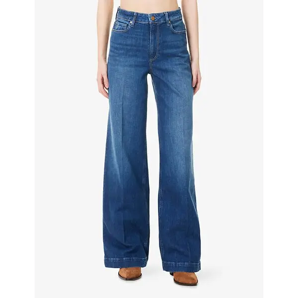 Paige Harper Wide-leg Denim Jeans - Ferrata