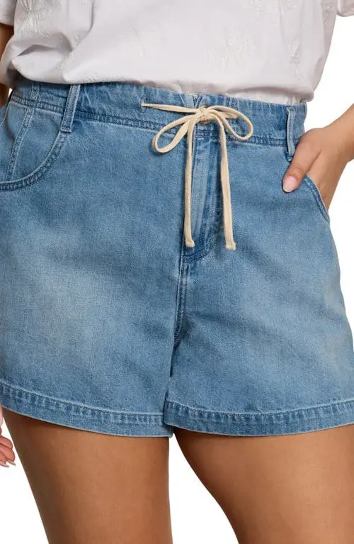 Sanctuary Idyll Tie Waist Denim Shorts