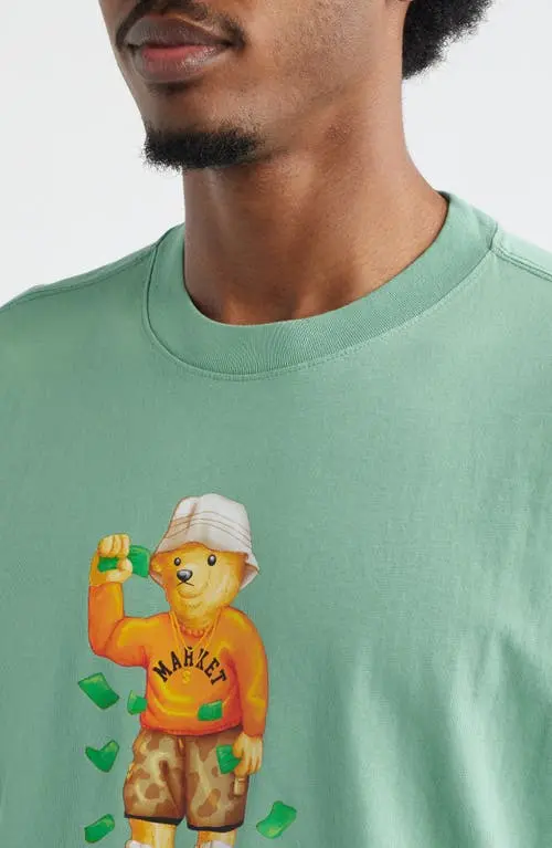 MARKET Making It Rain Bear Graphic Cotton T-shirt