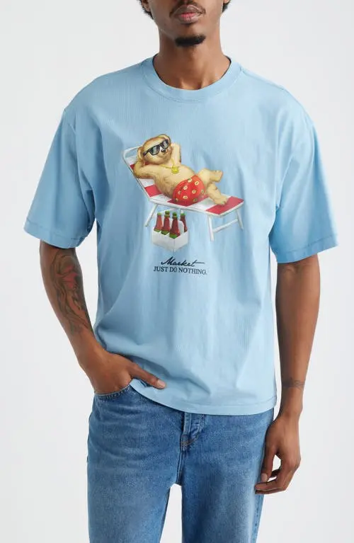 MARKET Smile Bear Cotton T-shirt