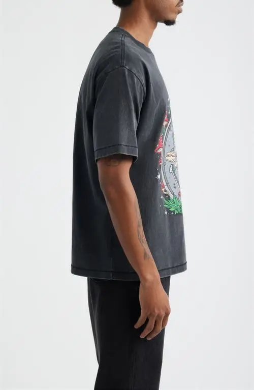 MARKET Smiley On The Slab Graphic Cotton T-shirt