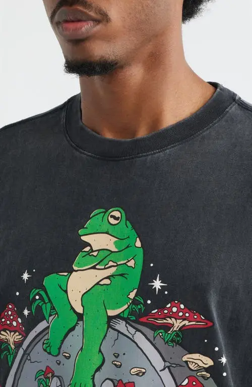MARKET Smiley On The Slab Graphic Cotton T-shirt