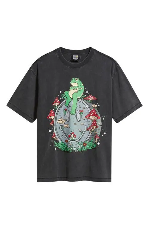 MARKET Smiley On The Slab Graphic Cotton T-shirt