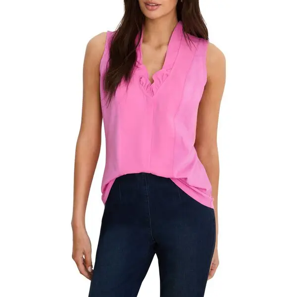 NIC+ZOE Ruffle Around Tank