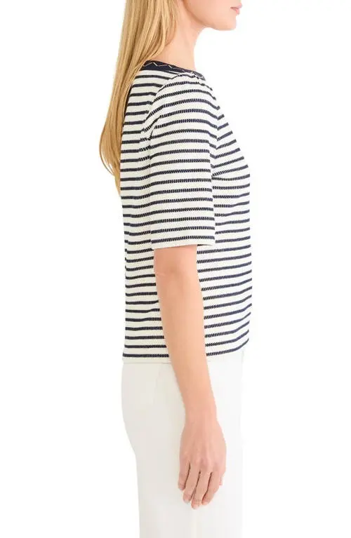 NIC+ZOE Embroidered Knit Top