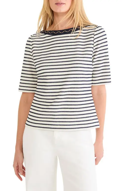 NIC+ZOE Embroidered Knit Top