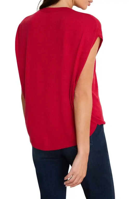 NIC+ZOE Cocoon Sweater - True Red