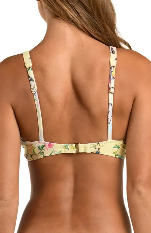 L'Agence Lexie Garden Butterfly Bikini Top