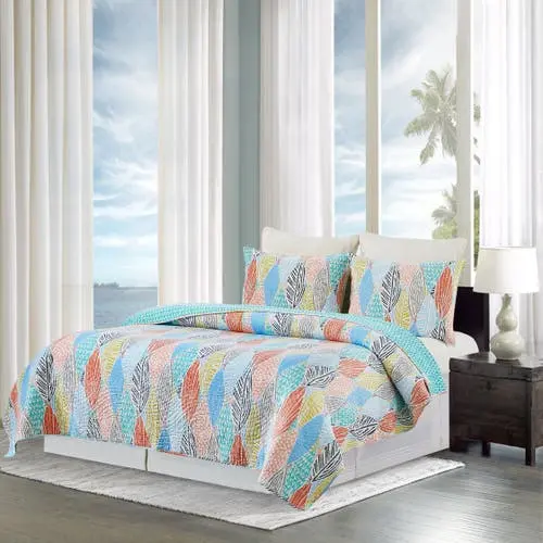 C&F HOME Surfside Sound Bedding Quilt Set