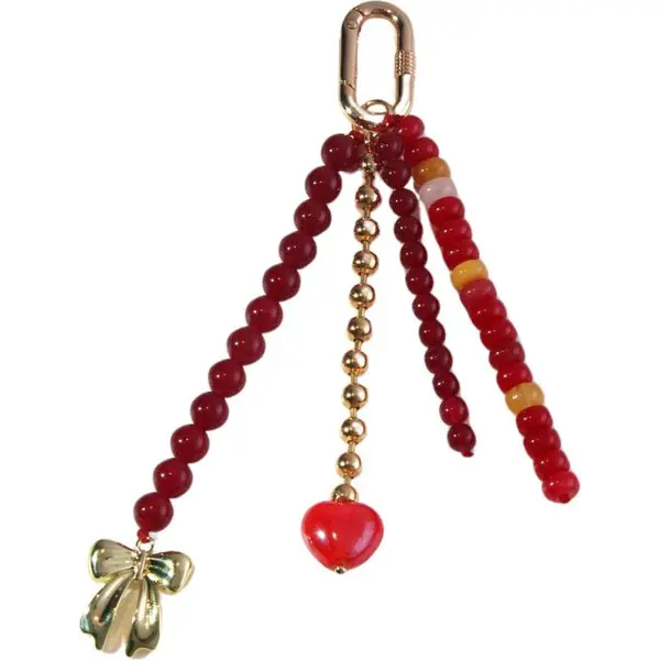 MACRAE & CO. Lucy Bag Charm - Red