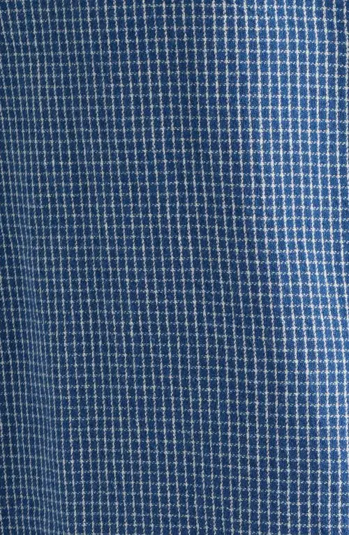 Topman Check Relaxed Fit Cotton Flannel Button-up Shirt
