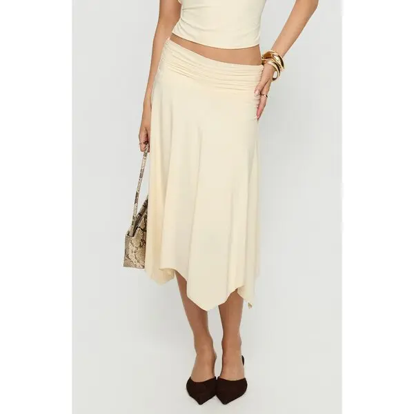 Princess Polly Asymmetric Midi Skirt