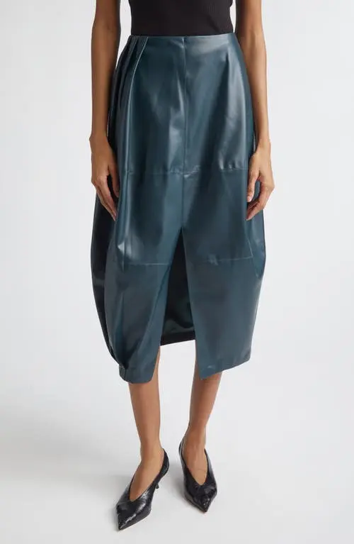 ISRAELLA KOBLA Daphne Faux Leather Skirt