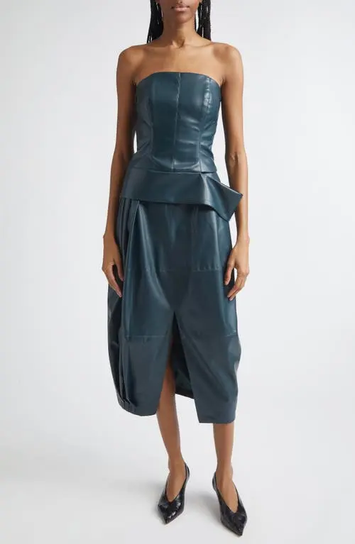 ISRAELLA KOBLA Daphne Faux Leather Skirt