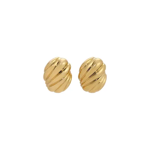 HEAVEN MAYHEM Hive Earrings - Gold