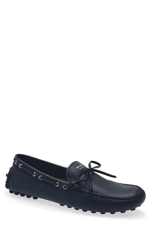 Prada Grid Driving Loafer - Baltico