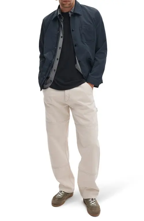 Rag & Bone Classic Linen T-shirt - Black
