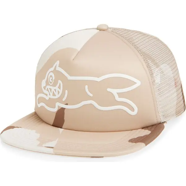 ICECREAM Stamp Camouflage Trucker Hat - Camo