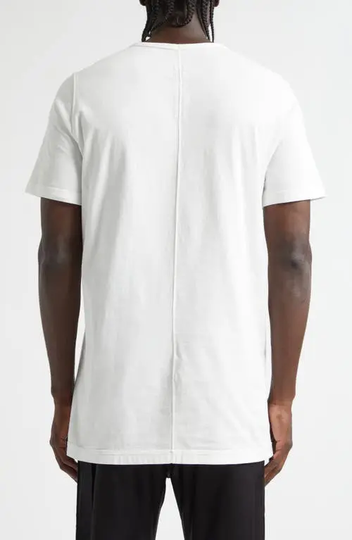 Rick Owens Level Temple Graphic T-shirt - Milk/black