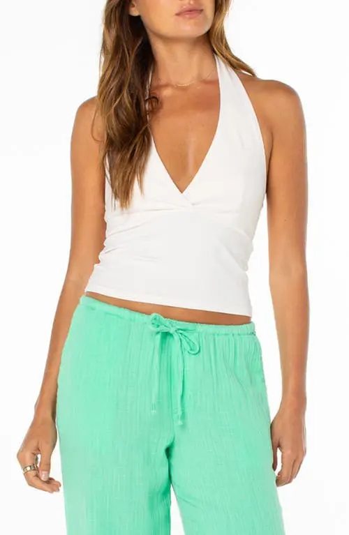 Roxy South Shore Crop Halter Top - Dew