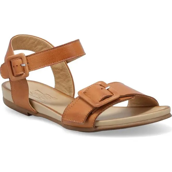 Miz Mooz Tatum Ankle Strap Sandal - Brandy