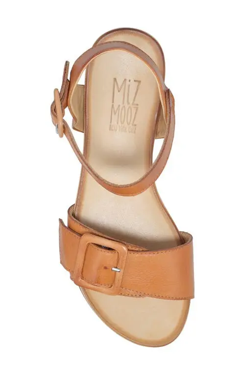 Miz Mooz Tatum Ankle Strap Sandal - Brandy