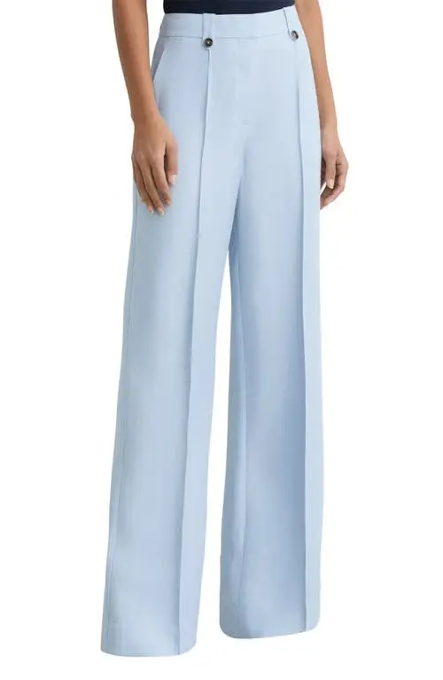 REISS Magda Pleated Flared Trousers