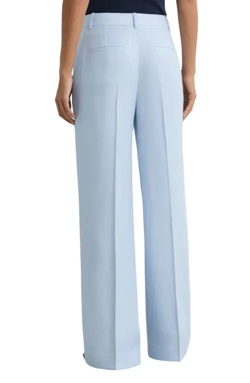REISS Magda Pleated Flared Trousers