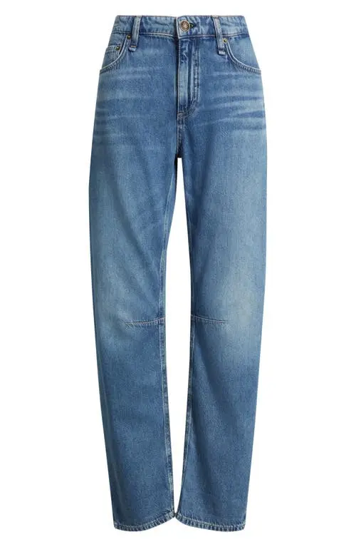Rag & Bone Featherweight Stevie Mid Rise Slim Tapered Jeans - Echo