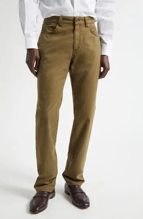 Boglioli Straight Leg Jeans - Light Brown
