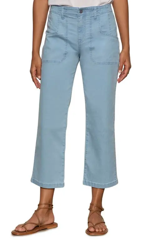Sanctuary Mid-rise Cropped Straight Leg Utility Pants