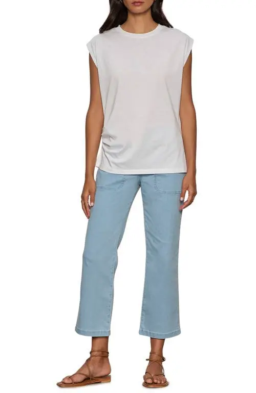 Sanctuary Mid-rise Cropped Straight Leg Utility Pants