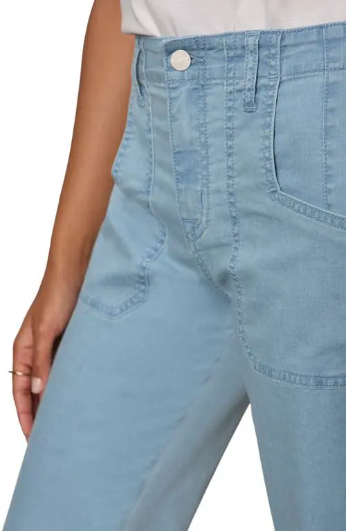 Sanctuary Mid-rise Cropped Straight Leg Utility Pants