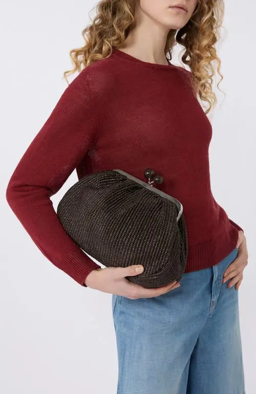 Max Mara Linen Crewneck Sweater - Cherry