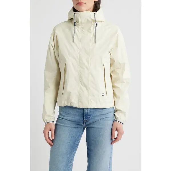 Helly Hansen Koster 2.5-layer Waterproof Windproof Rain Jacket - Cream