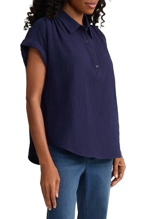 Jones New York Gauze Top