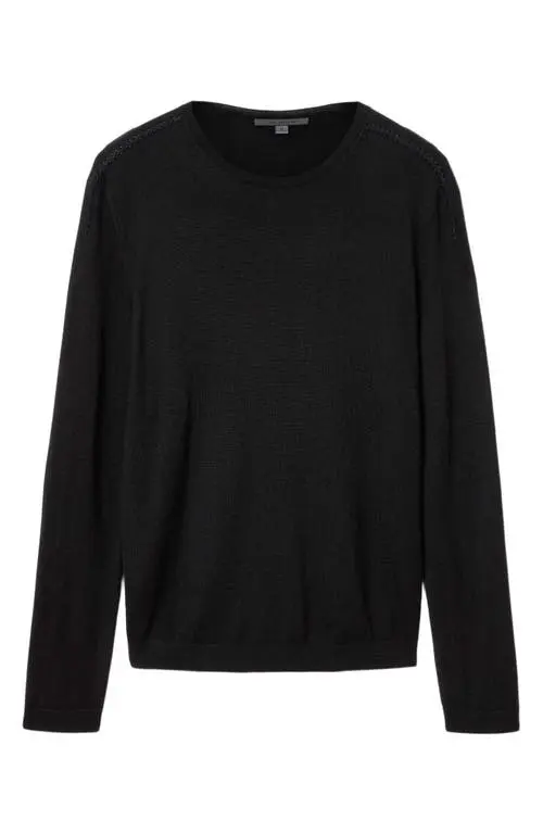 John Varvatos Regular Fit Alpaca & Silk Sweater