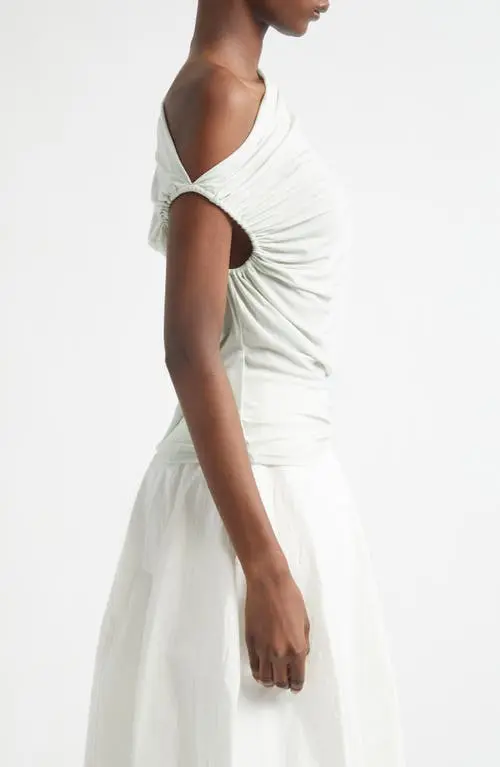 A.L.C. Halle One-shoulder Top - Pale Mint