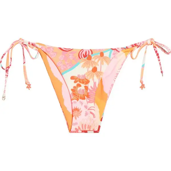 MAAJI Cosmic Tropic Sunflash Splendor Reversible Bikini Bottoms - Open Pink