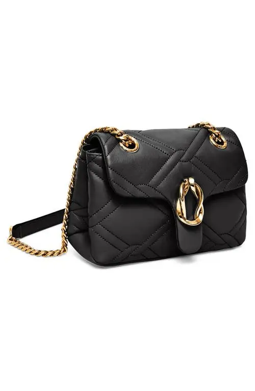 AIMEE Quilted Leather Convertible Shoulder Bag