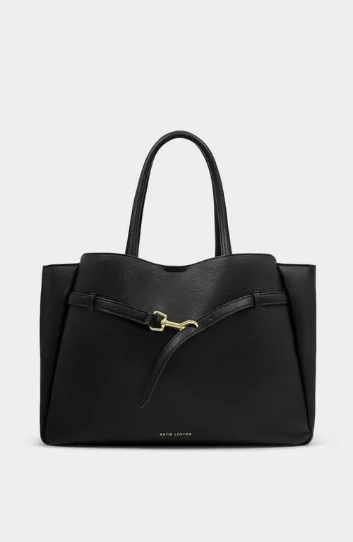 KATIE LOXTON Maddie Work Tote Bag - Black