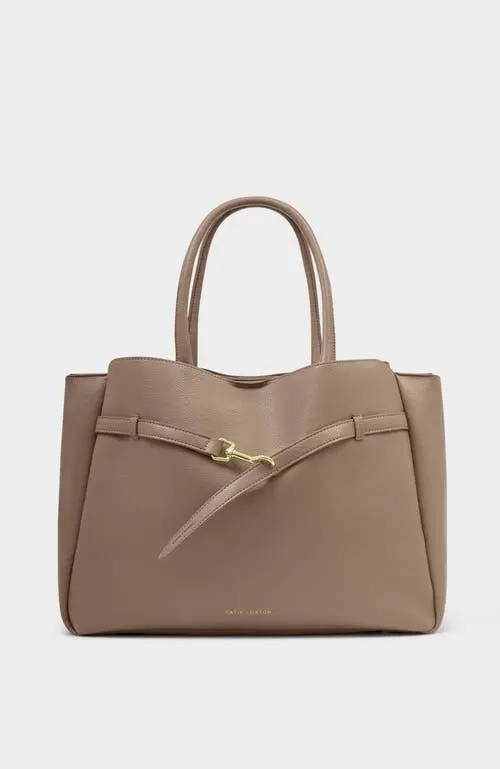 KATIE LOXTON Maddie Work Tote Bag - Mocha