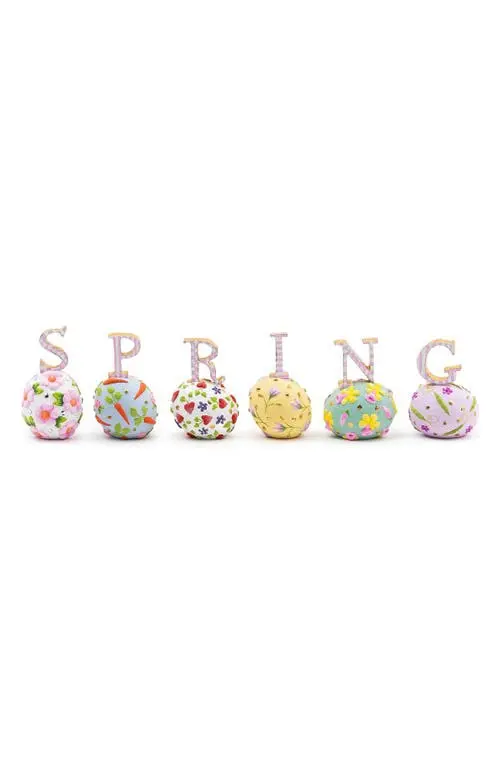 MACKENZIE-CHILDS Patience Brewster Spring Letters