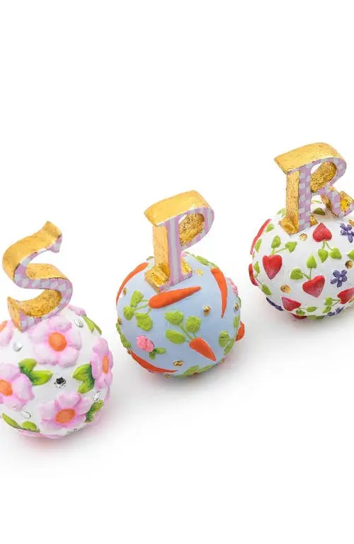 MACKENZIE-CHILDS Patience Brewster Spring Letters