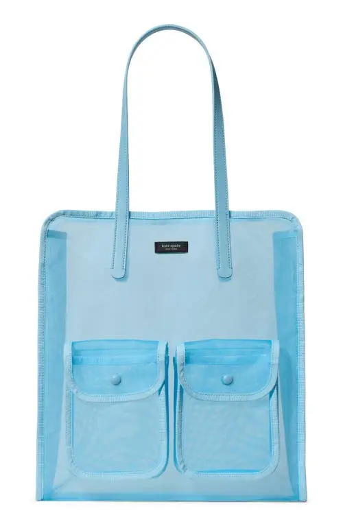 Kate Spade New York Breezy Mesh Tote Bag - Pristine Pool
