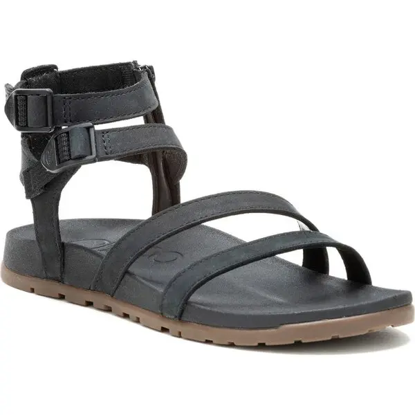 CHACO Lowdown Strappy High Sandals - Black