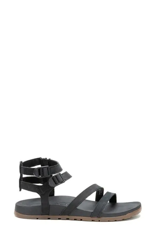 CHACO Lowdown Strappy High Sandals - Black