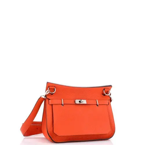 Hermès Jypsiere Bag Clemence 28 - Orange